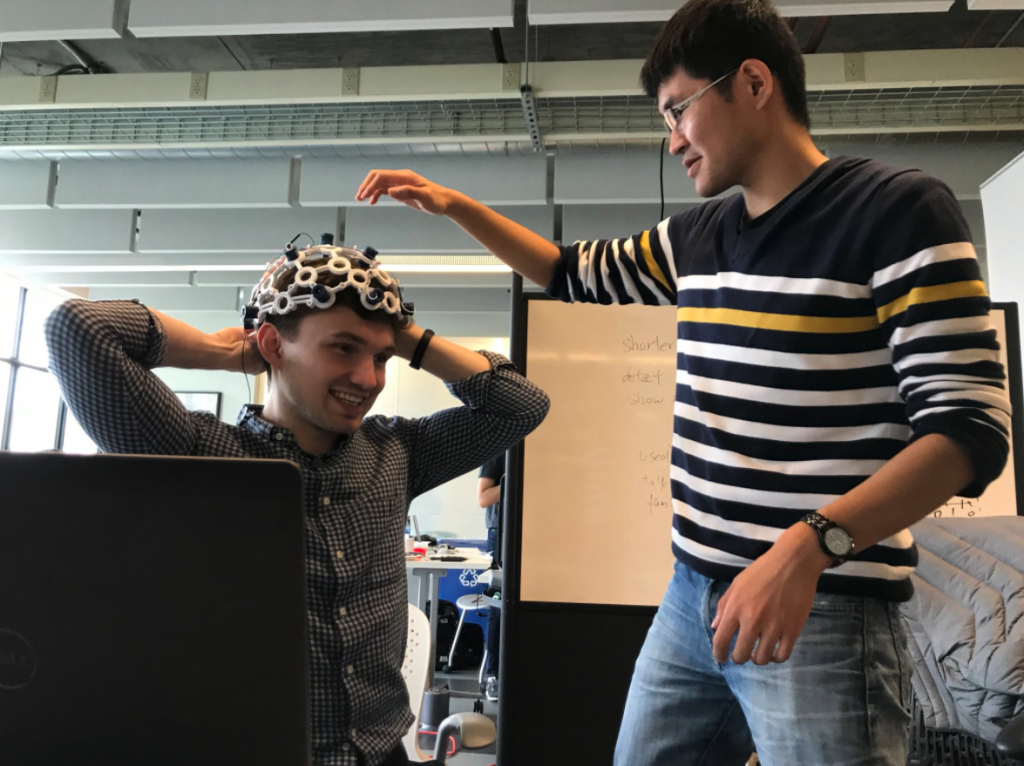 Neural Engineering Hackathon uses Ultracortex Mark IV Headset and ...