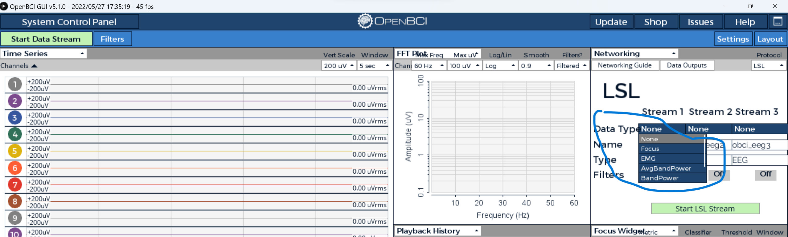 Data collection with LSL — OpenBCI Forum