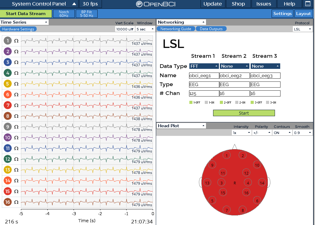Strange Data from Headset - All 16 Channels, Same Pattern [resolved ...